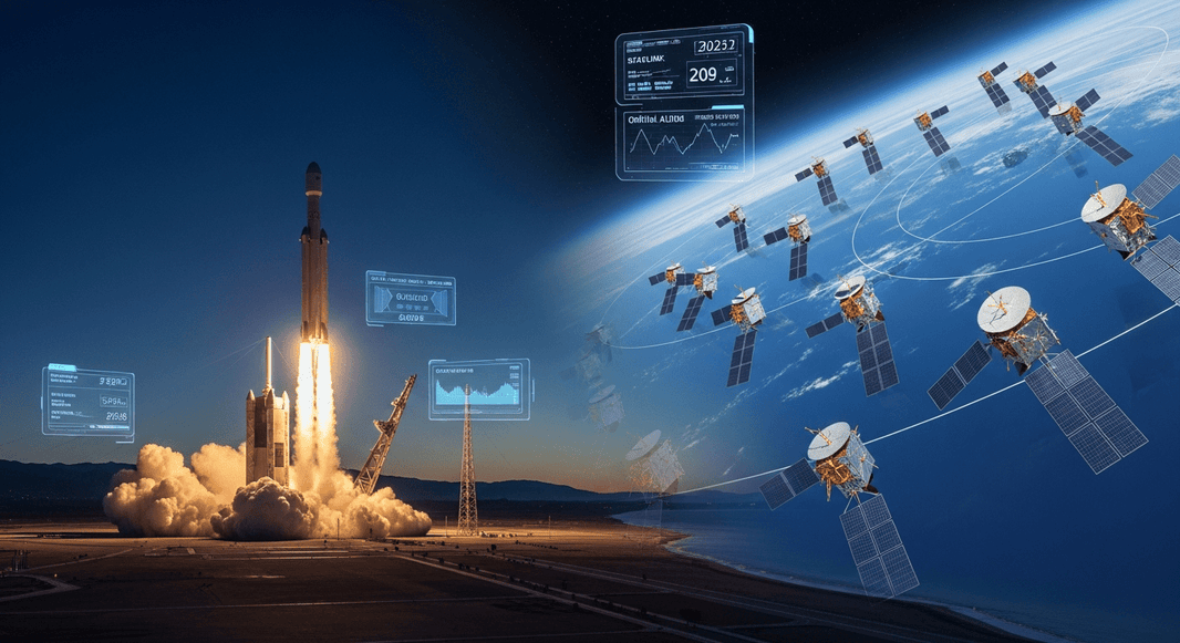 # SpaceX Launches 25 Starlink V2 Mini Satellites from Vandenberg, Adva ...