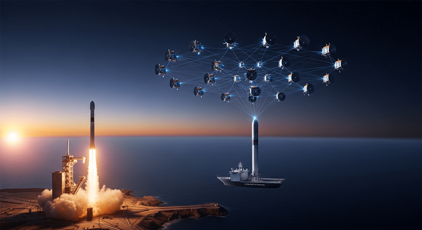 **SpaceX Starlink 6-98 Launch Success: 29 V2 Mini Satellites Deployed ...